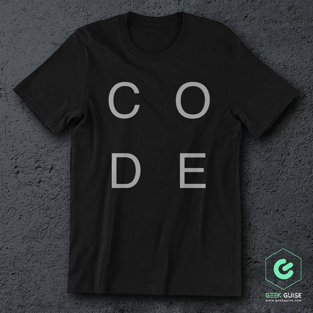 CODE T-Shirt – Geek Guise
